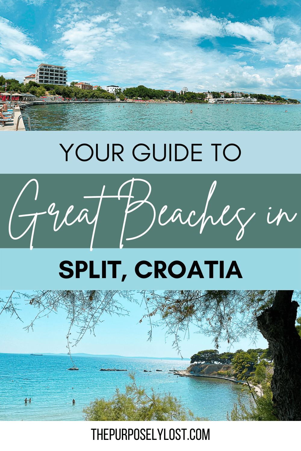 11+ Beautiful Beaches In Split, Croatia — The Purposely Lost